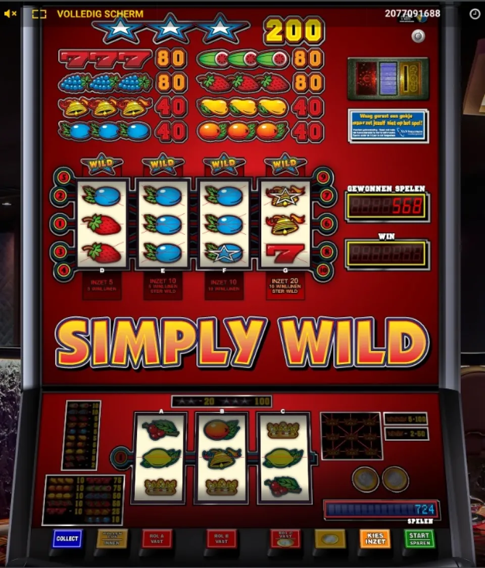 Simply Wild: slot review en €250,- bonus